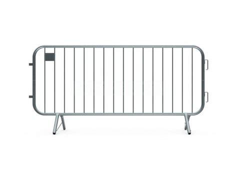 Qatar Fixed Leg Foot Economy Metal Crowd Barrier