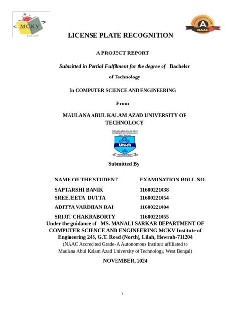 7th semester project report final pdf optical character recognition cloud computing