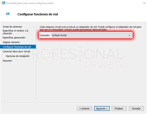 Cómo gestionar las redes en Hyper V