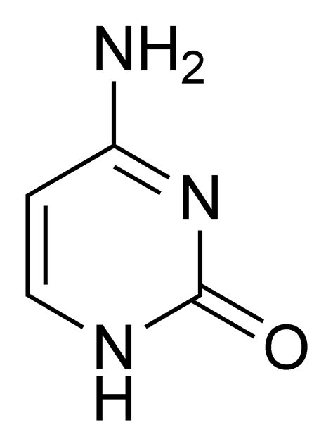 File Cytosine Chemical Structure Png