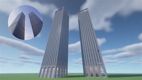 Twin Towers Minecraft