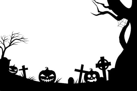 Graveyard Border Psd High Quality Free Psd Templates For Download Free Clipart 5647423
