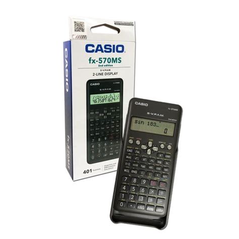 Casio Electronic Calculator Fx 570ms 2nd Edition Shopee Malaysia