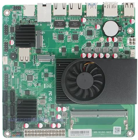 The Mw N100 Nas N100 10gbe M Itx 6 Bay Motherboard Just Released Nas Compares