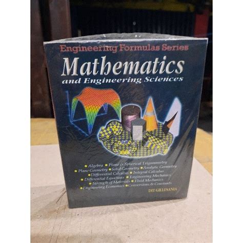 Engineering Mathematics Formulas Gillesania Shopee Philippines