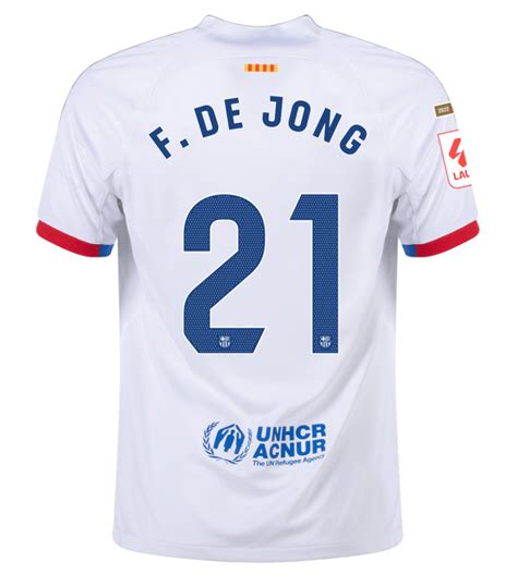 F De Jong Barcelona 2324 Away Jersey Soccerarmor