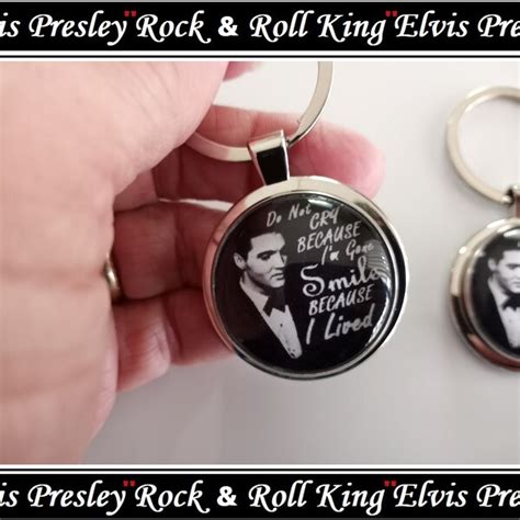 Elvis Presley Key Chain Etsy