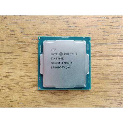 Cpu ซีพียู Intel Core I7 8700 I7 8700k I7 8086k Socket 1151