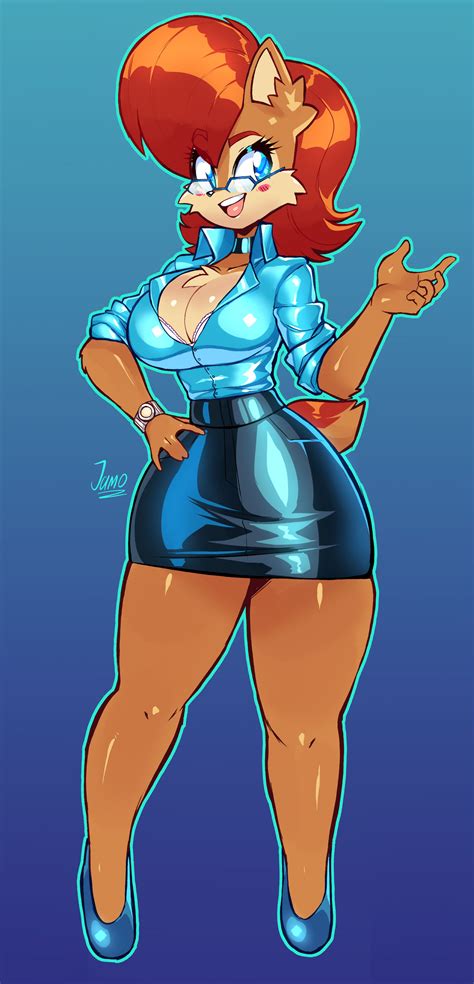 Sally The Secretary By Jamoart On Deviantart