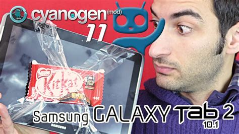 NKiaTV Cyanogenmod KitKat Su Galaxy Tab Italiano YouTube