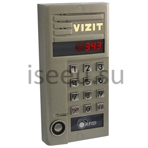 Вызывная панель Vizit БВД-343RTCPL купить: цена, технические ...