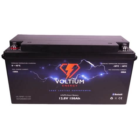 Voltium Lifepo4 Lithium Batterij 128 Volt 150ah 1920wh Accuwebnl