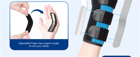 Yiyame Boxer Fracture Splint Ulnar Gutter Splint Right Hand The 4th And 5th