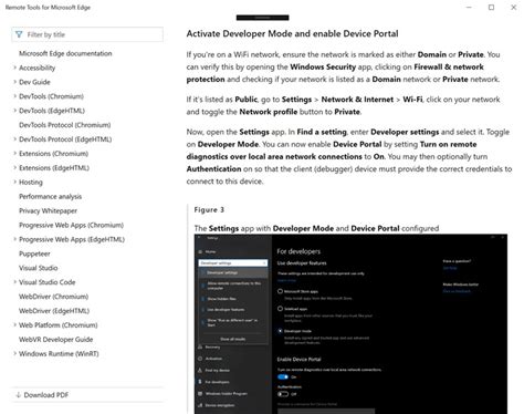 Remote Tools For Microsoft Edge 作者 Microsoft Corporation Windows アプリ