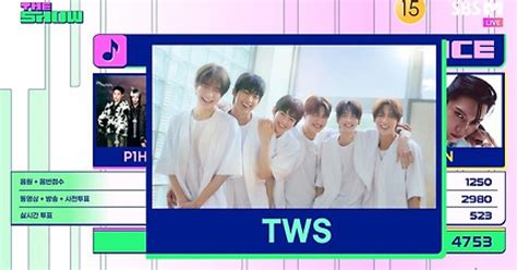 투어스 더쇼 1위로 음악 방송 2관왕 팬들 가장 먼저 생각나