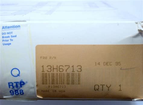 1994 Options For Ibm Model M15 13h6689 Manufactured By Lexmark 02 Nov