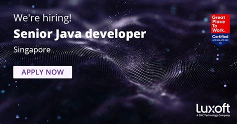 luxoft on linkedin senior java developer