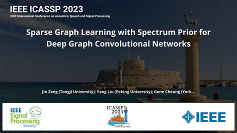 Sparse Graph Learning With Spectrum Prior For Deep Graph Convolutional