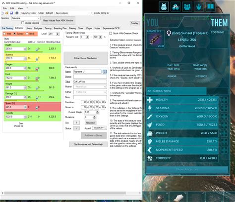 Tapejara Stats Not Extracting · Issue 553 · Cadonarkstatsextractor