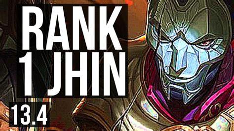 JHIN Leona Vs VAYNE Lulu ADC Rank 1 Jhin 7 1 5 1 5M Mastery