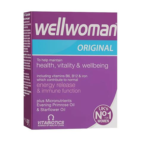 Витаминно-минеральный комплекс для женщин Vitabiotics Wellwoman ...