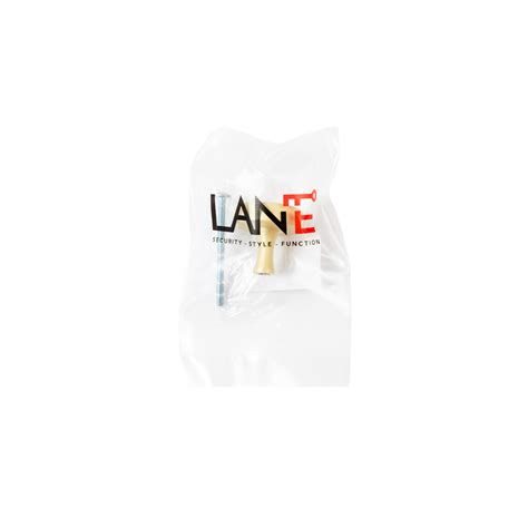 Round Thick Knob Matte Brass Lane Hardware
