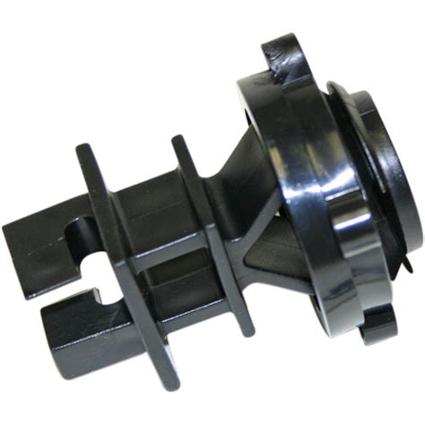 Insulator Screw On W Style Round Post Black 2pc 25 Bag System Equine