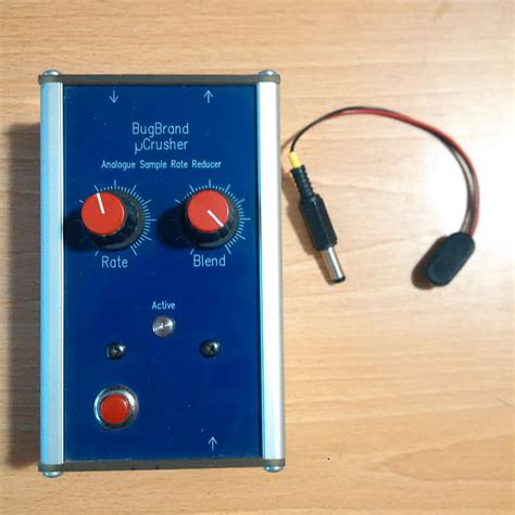 Bugbrand Analog Bug Crusher Sample Rate Reducer Reverb