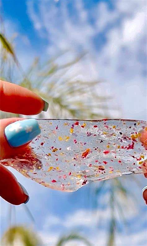 Relaxing Putty Aromatherapy Essential Oils Clear Gel Flowers Mini Trio Anxiety Stress Relief