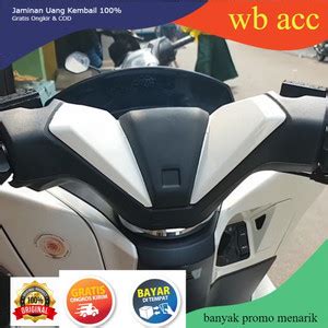 Jual Handlebar Cover Tutup Setang New Pcx 160 150 Bahan Plastik Putih