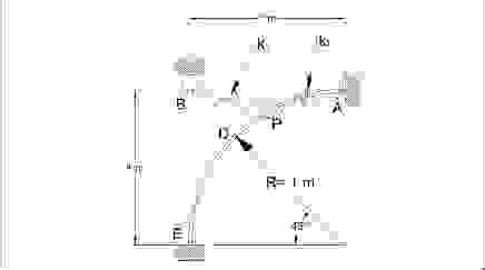 Solved In The System Shown The Particle P Can Move On The Chegg