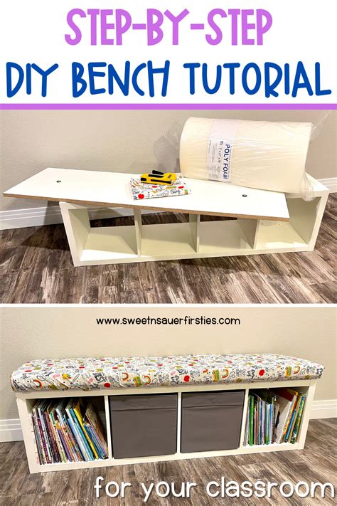 Diy Classroom Bench With Storage