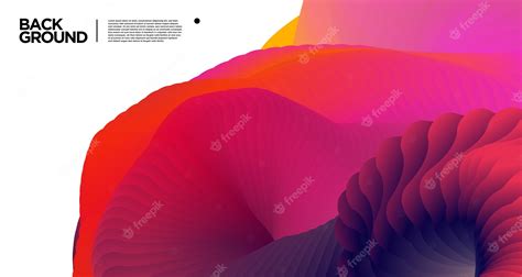 Premium Vector Vector Colorful Gradient Abstract Fluid Background For Banner Template