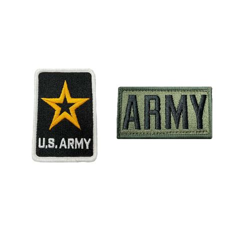 2pk Army Flight Suit Patches Military Patch Set