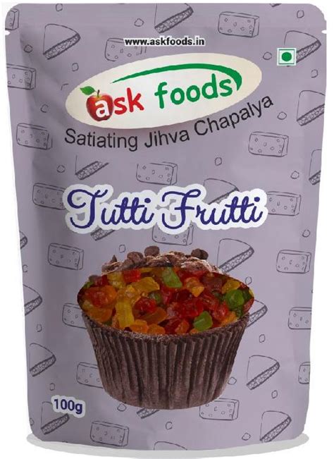 Tutty Fruity At Rs 30 Pcs In Bangalore Id 6534253 Ask Foods Pvt Ltd