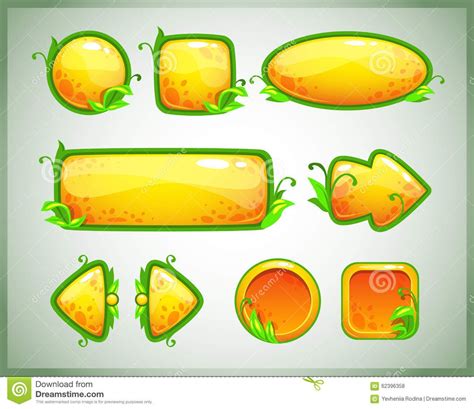 Vector Gui Set Stock Illustration Illustration Of Elements 62396358