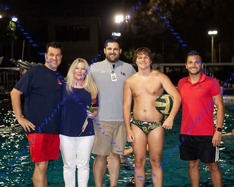 LB Water Polo Senior Night Feb Anke Schreiber Cirillo