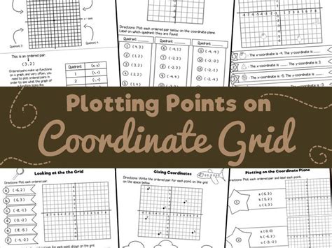 Plotting Points On A Coordinate Grid Teaching Resources