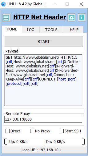 GlobalSSH Net Header Official Tools