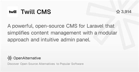 Twill Cms Open Source Alternative To Wordpress Sanity And Contentful