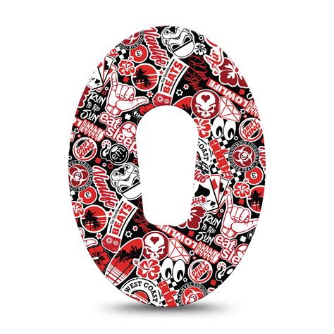 Sticker Bomb Dexcom G6 Tape Expressionmed