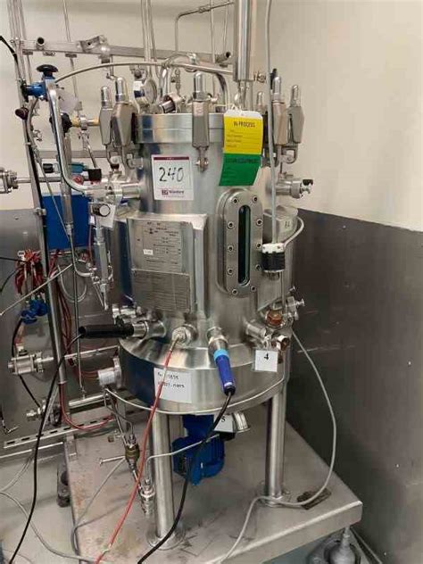 60 Liters Bioengineering Fermenter Bioreactor 17853 New Used And Surplus Equipment