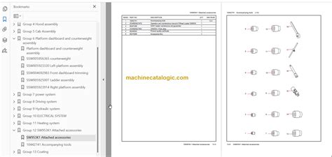 Sany Sw953k1 Parts Manual Machine Catalogic