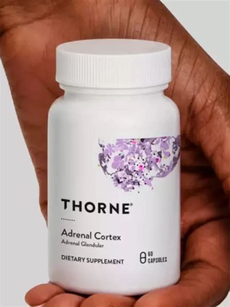Thorne Adrenal Cortex 60 Capsules Bovine £25 99 Picclick Uk