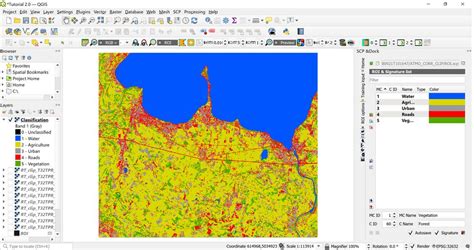 Supervised Classification In Qgis Cuosgwiki