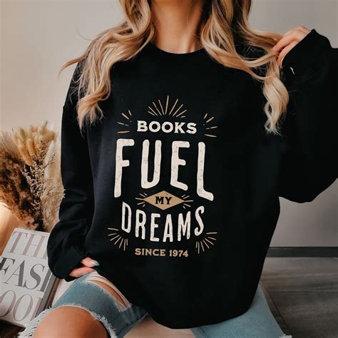 Vintage Book Lover Sweatshirt T For Librarian Cute Bookish Shirt