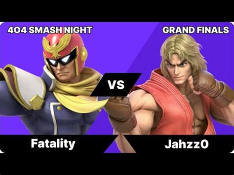 O Smash Night Fatality Falcon Vs Jahzz Ken YouTube