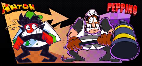 Swapped Peppino And Anton Perhaps Rpizzatower