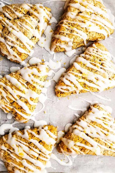 Lemon Poppy Seed Scones Smells Like Delish