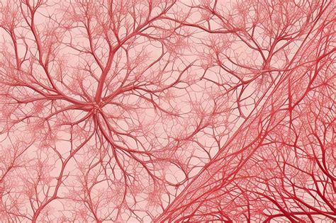 Premium Ai Image Vascular Weave Generative Branching Structure